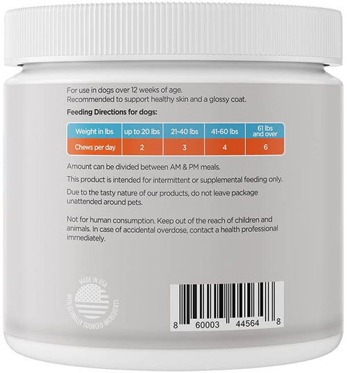 Omega Skin & Coat Chews for Dogs